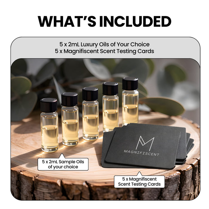 Oil Sample Bundle Selector 5 x 2ml Samples (Get £20 off next order)...